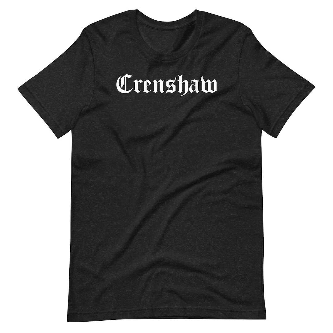 CRENSHAW Shirt Vintage 90s Hip Hop Tshirt Y2K Rapper Shirt West Coast ...