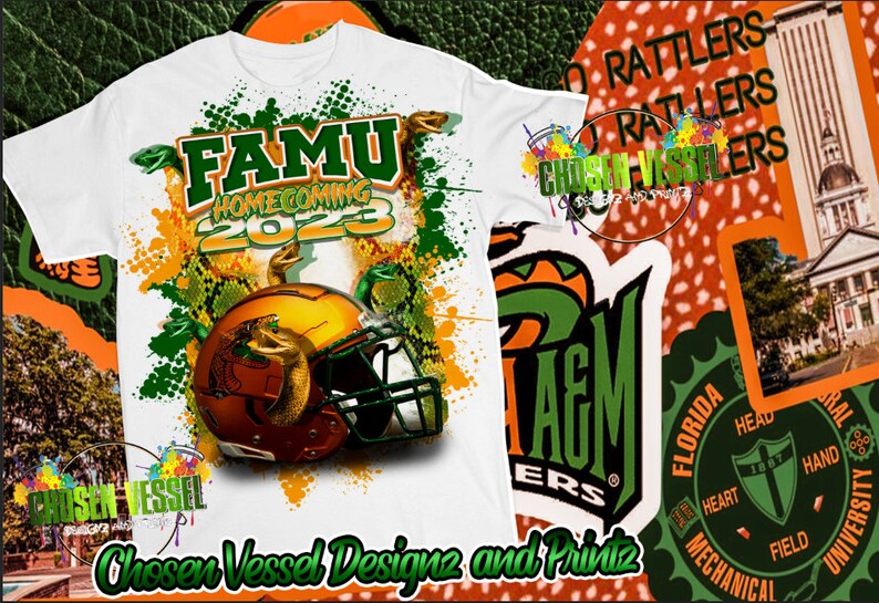 FAMU Homecoming 2023 3D All Over Print/center Print T-shirt - Etsy