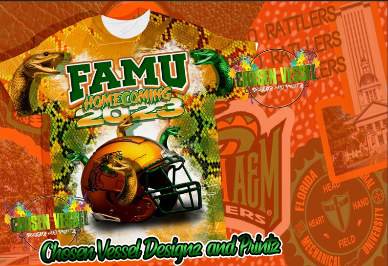 FAMU Homecoming 2023 3D All Over Print/center Print T-shirt - Etsy