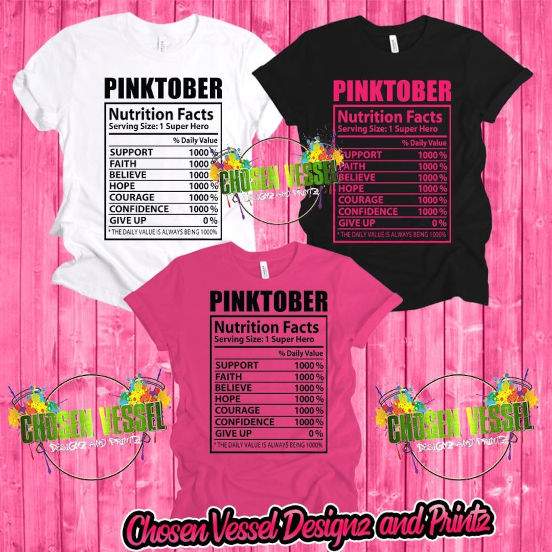 Pinktober Breast Cancer Awareness Shirt - Etsy