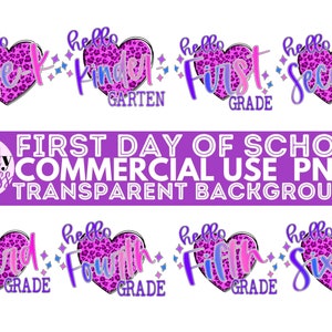 Back to School PNG Bundle, Retro Teacher Png, Retro Sublimation, School ...