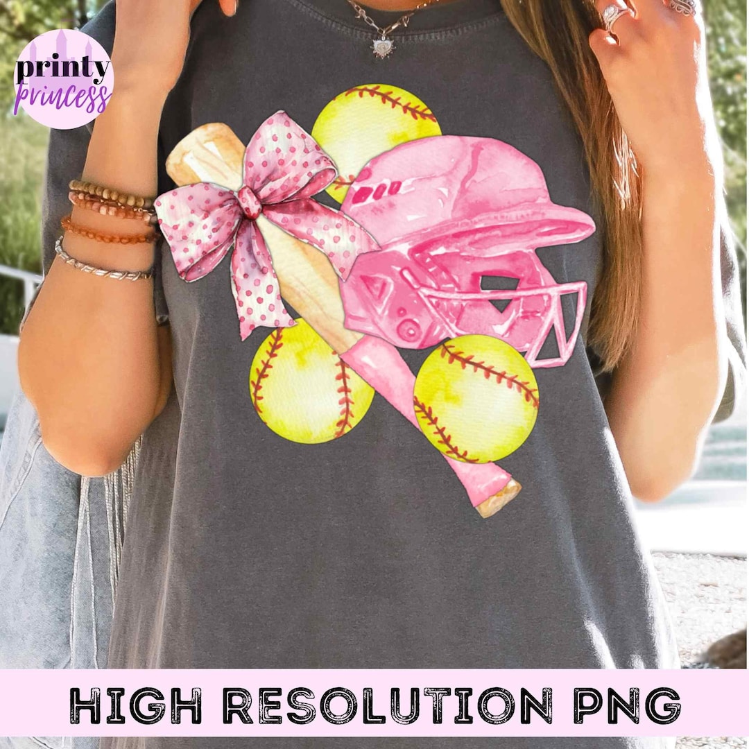 Coquette Softball PNG, Soft Girl Era PNG, Social Club PNG, Pink Bow ...