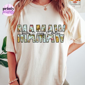 Mamaw PNG, Split Mamaw Frame Png, Mother's Day Png Bundle, Mom ...