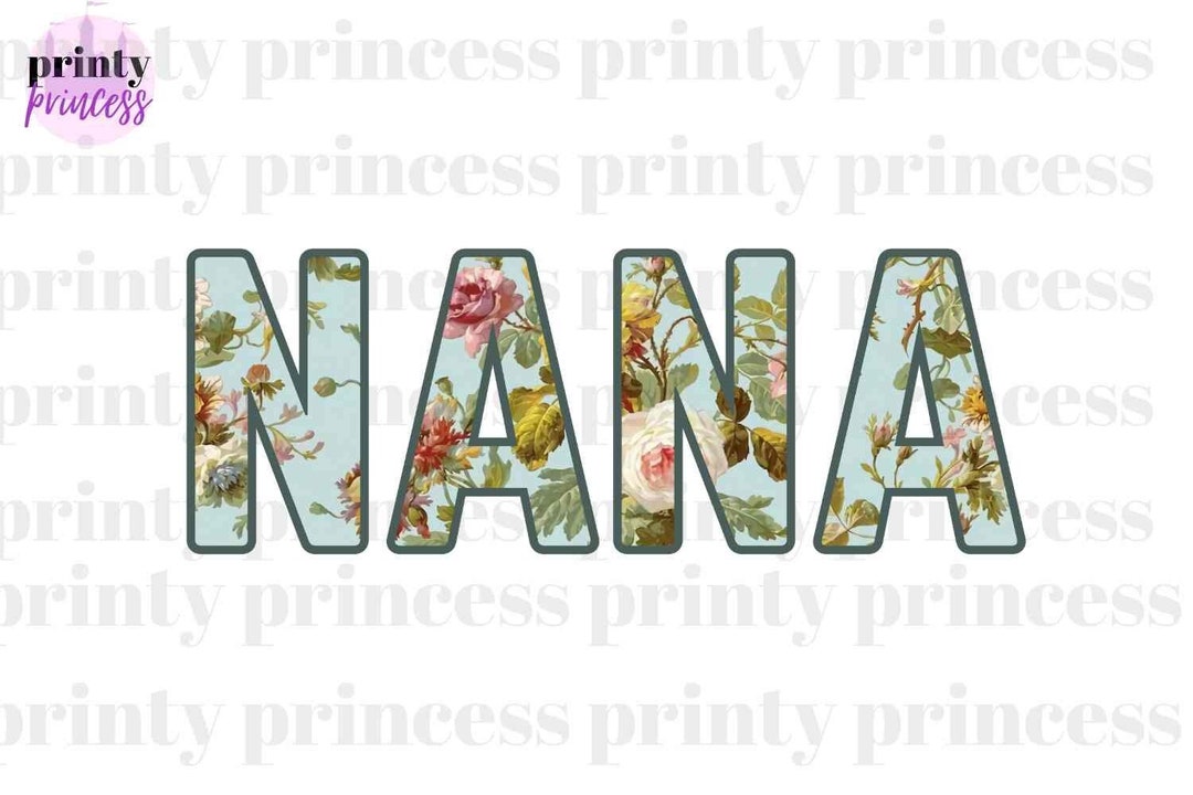 Floral Nana PNG, Retro Nana Png, Boho Sublimation, Png, Grandma Png, Mothers Day PNG, Mom ...