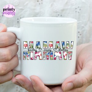 Mamaw PNG, Split Mamaw Frame Png, Mother's Day Png Bundle, Mom ...