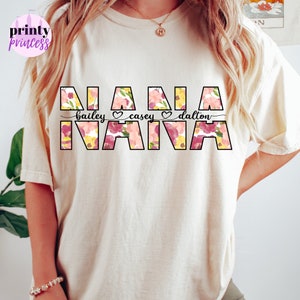Nana PNG, Split Nana Frame Png, Mother's Day Png Bundle, Mom ...