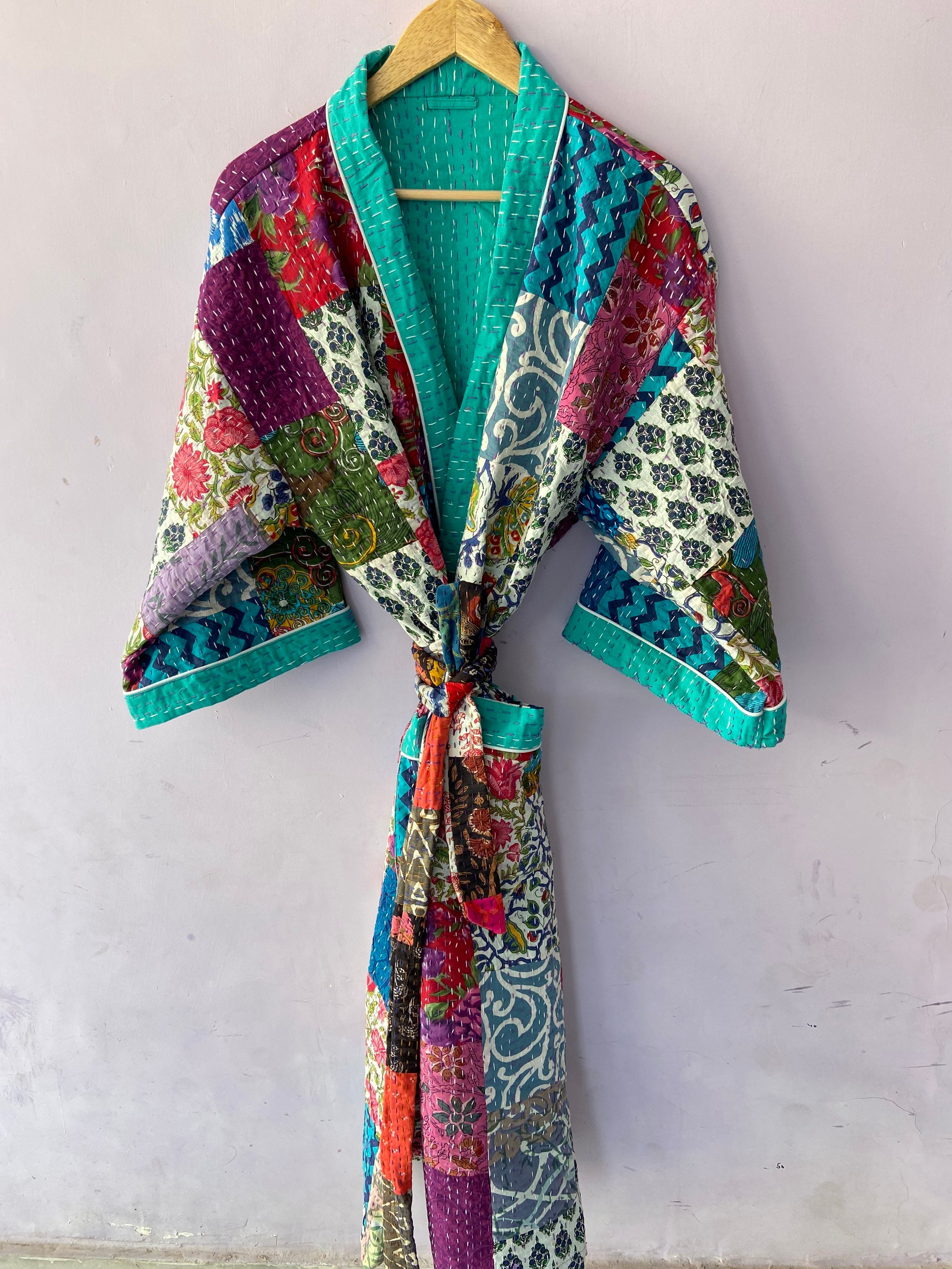 One of A Kind Kantha Coat Vintage Long Kantha Jacket House - Etsy