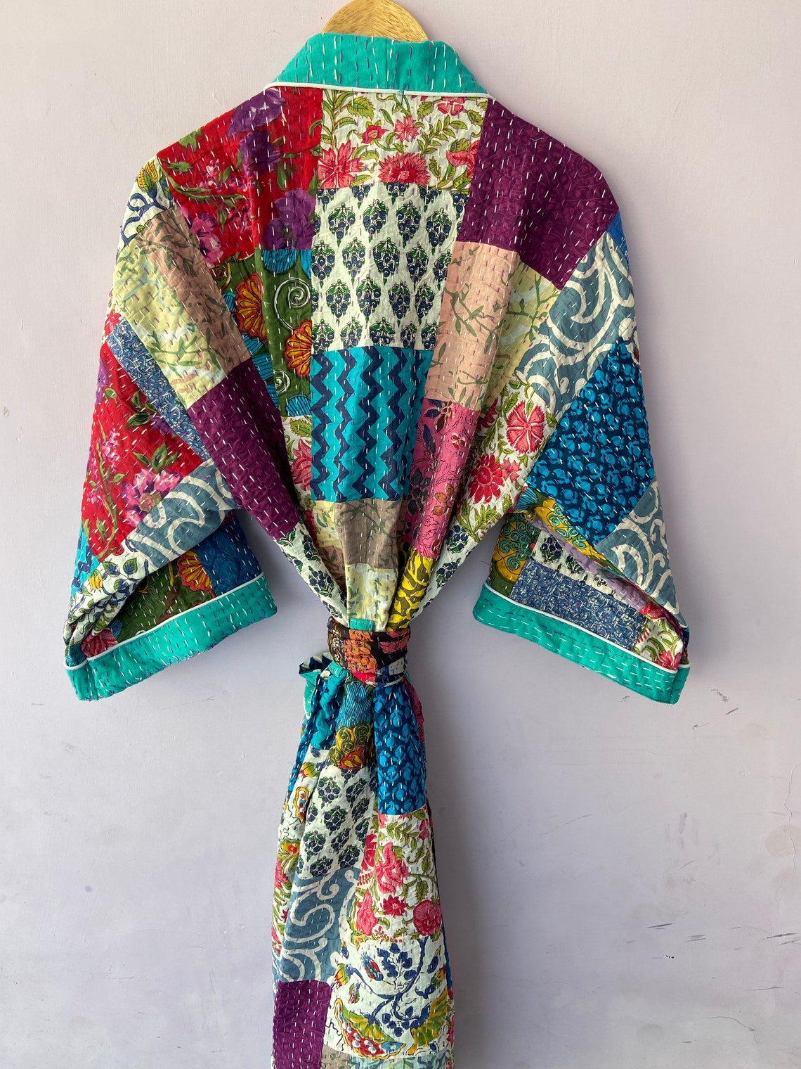 One of A Kind Kantha Coat Vintage Long Kantha Jacket House - Etsy