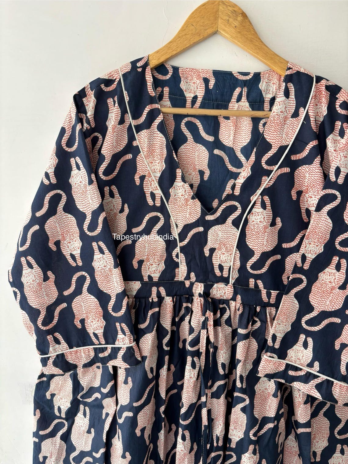 Cotton Indian Dress, Hand Block Print Dress, Indian Block Print, Indian ...