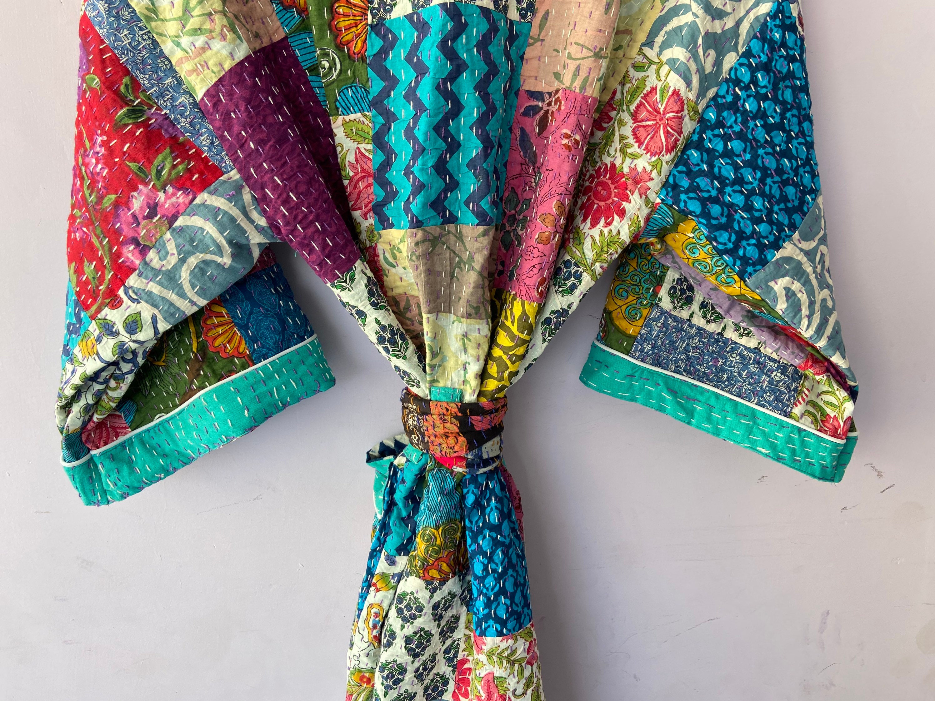 One of A Kind Kantha Coat Vintage Long Kantha Jacket House - Etsy