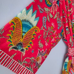 NEW COLLECTION!! Beautiful Indian Hand Block Printed Cotton Kimono Bath ...