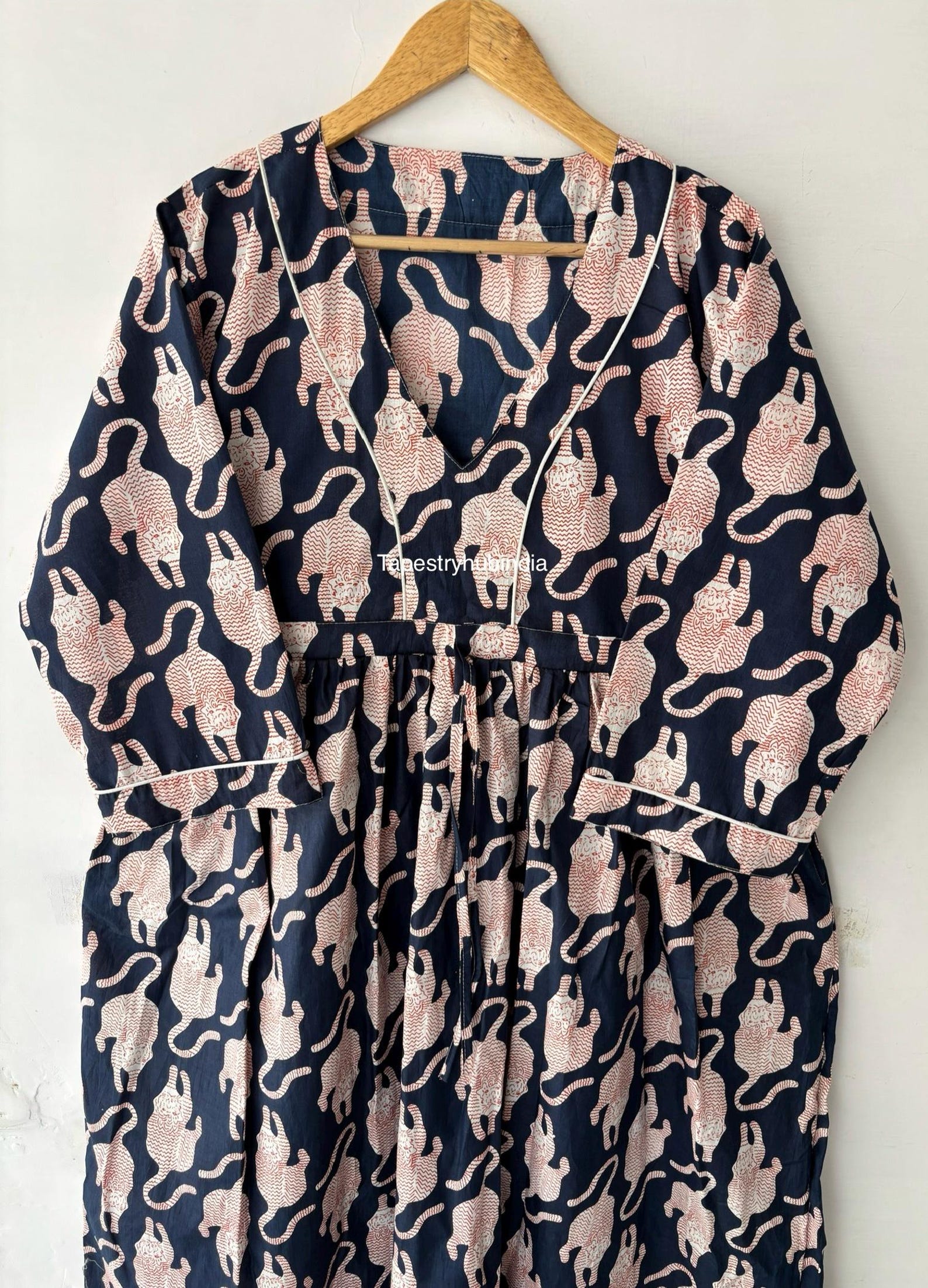 Cotton Indian Dress, Hand Block Print Dress, Indian Block Print, Indian ...