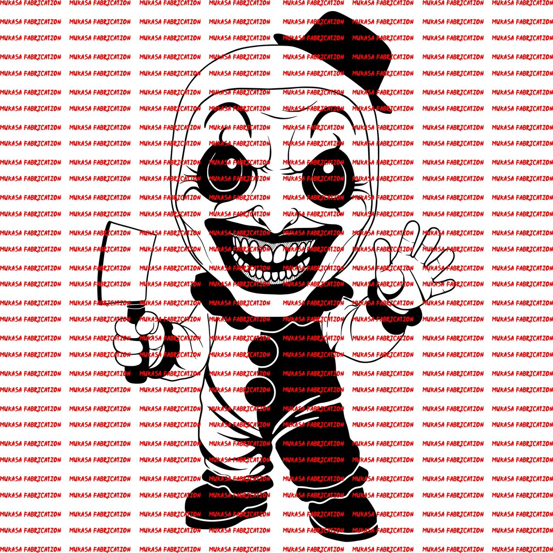 Art the Clown Chibi (terrifier) - Etsy