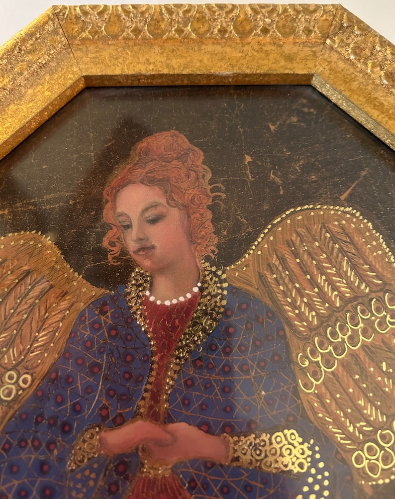 Vintage 1993 Kay Jackson Guardian Angel of Liberty Art Print - Etsy