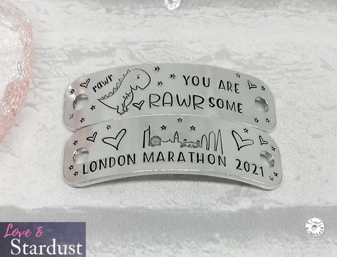 London Dinosaur TRAINER TAGS You Are Rawr/awesome Gift 26.2 ...