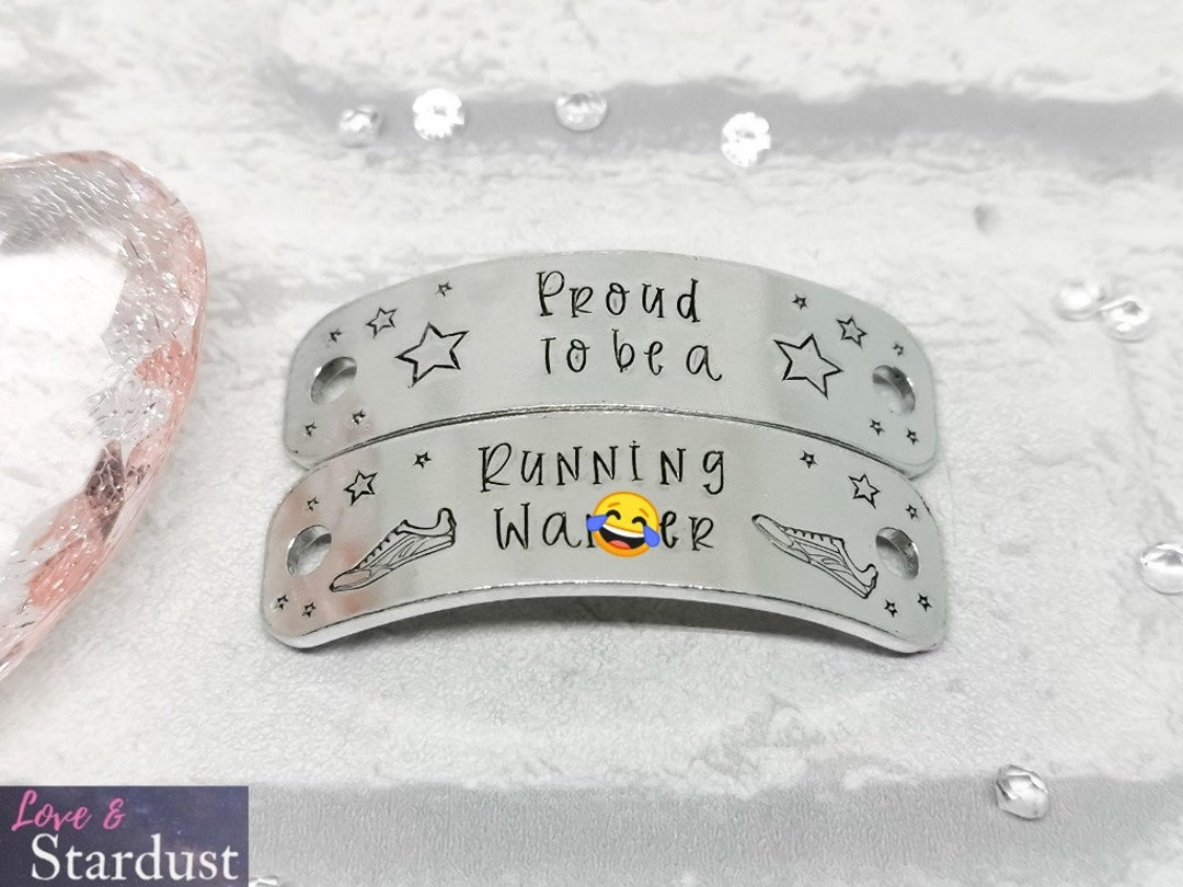 Proud to Be a Running Wanker Runners Tags Marathon Race Tags Gift for a ...