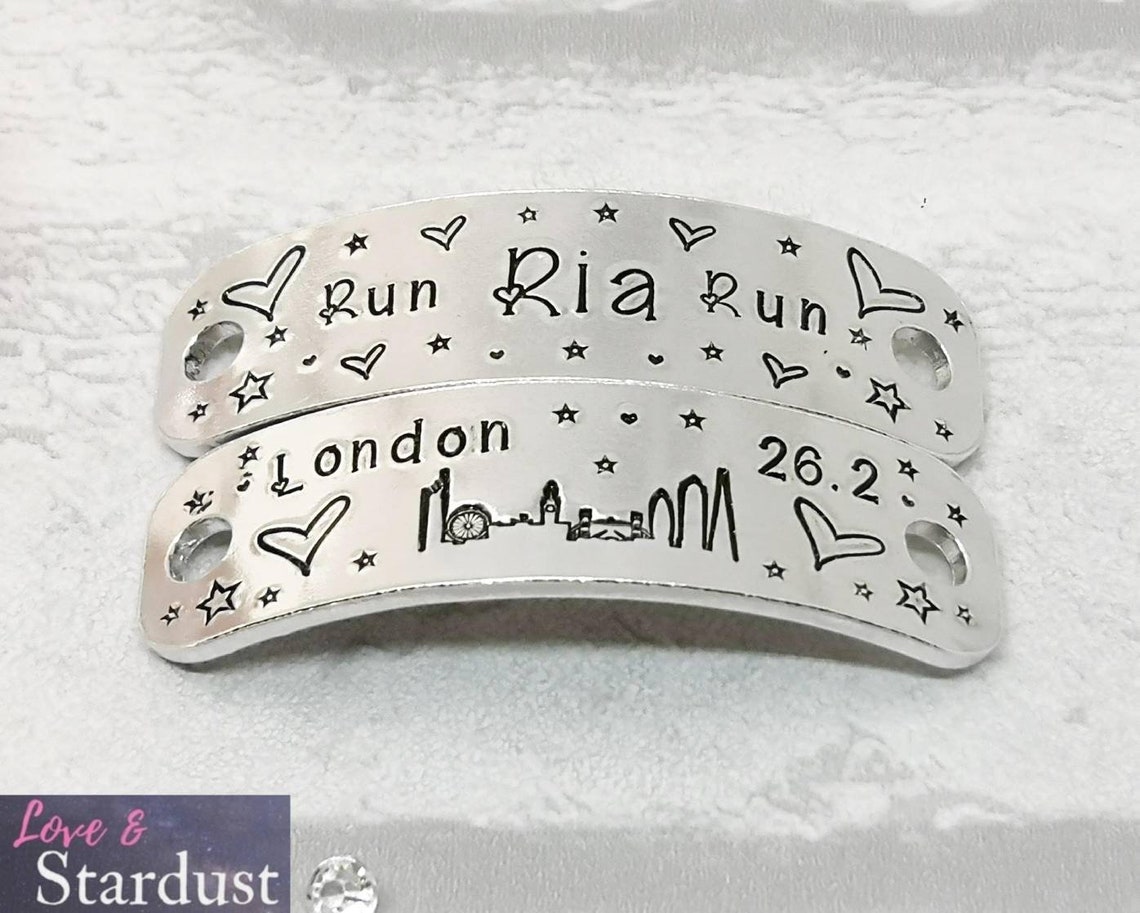 Personalised Trainer Tags Fully Customised Gift for a Runner | Etsy