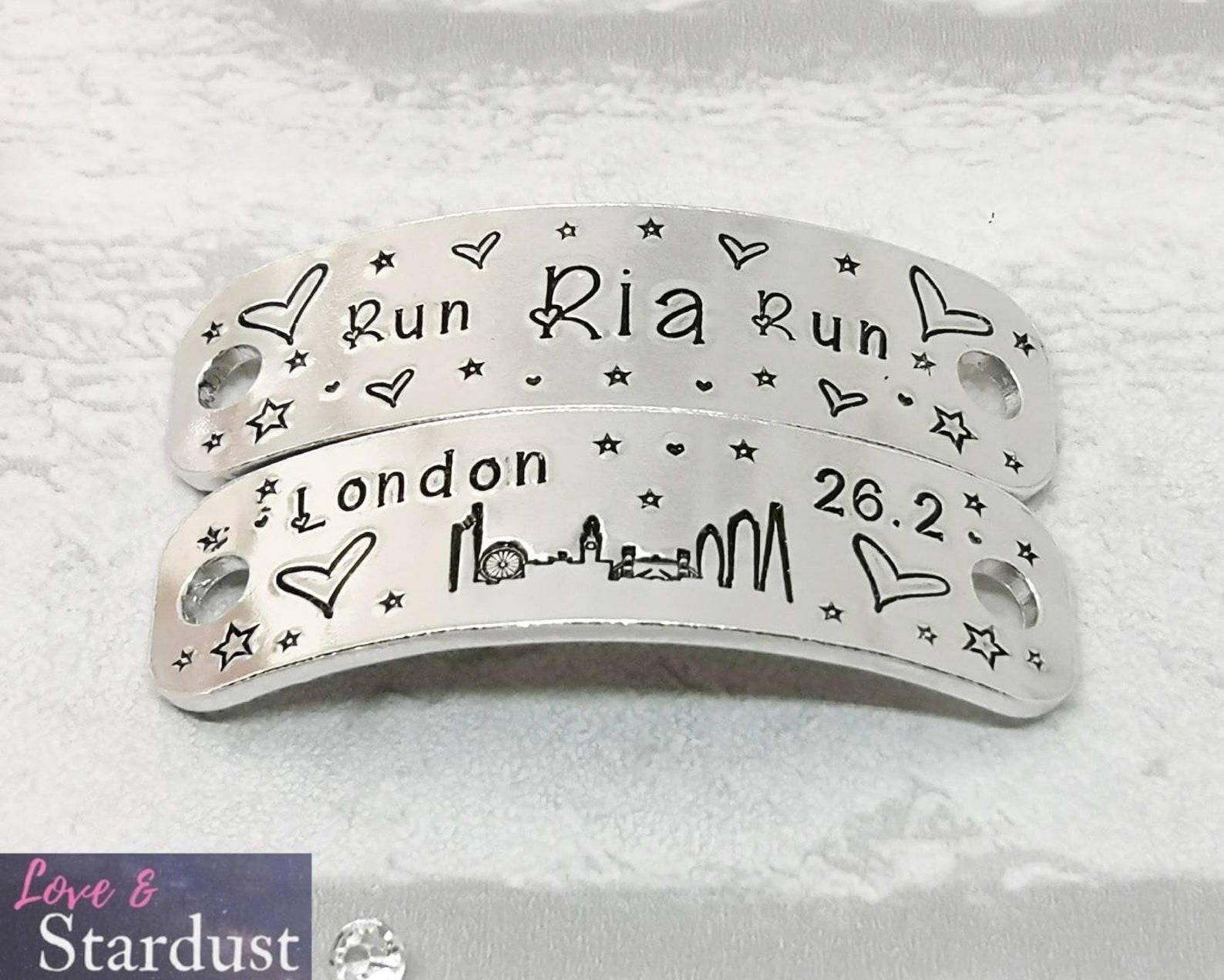 Personalised Trainer Tags Fully Customised Gift for a Runner | Etsy