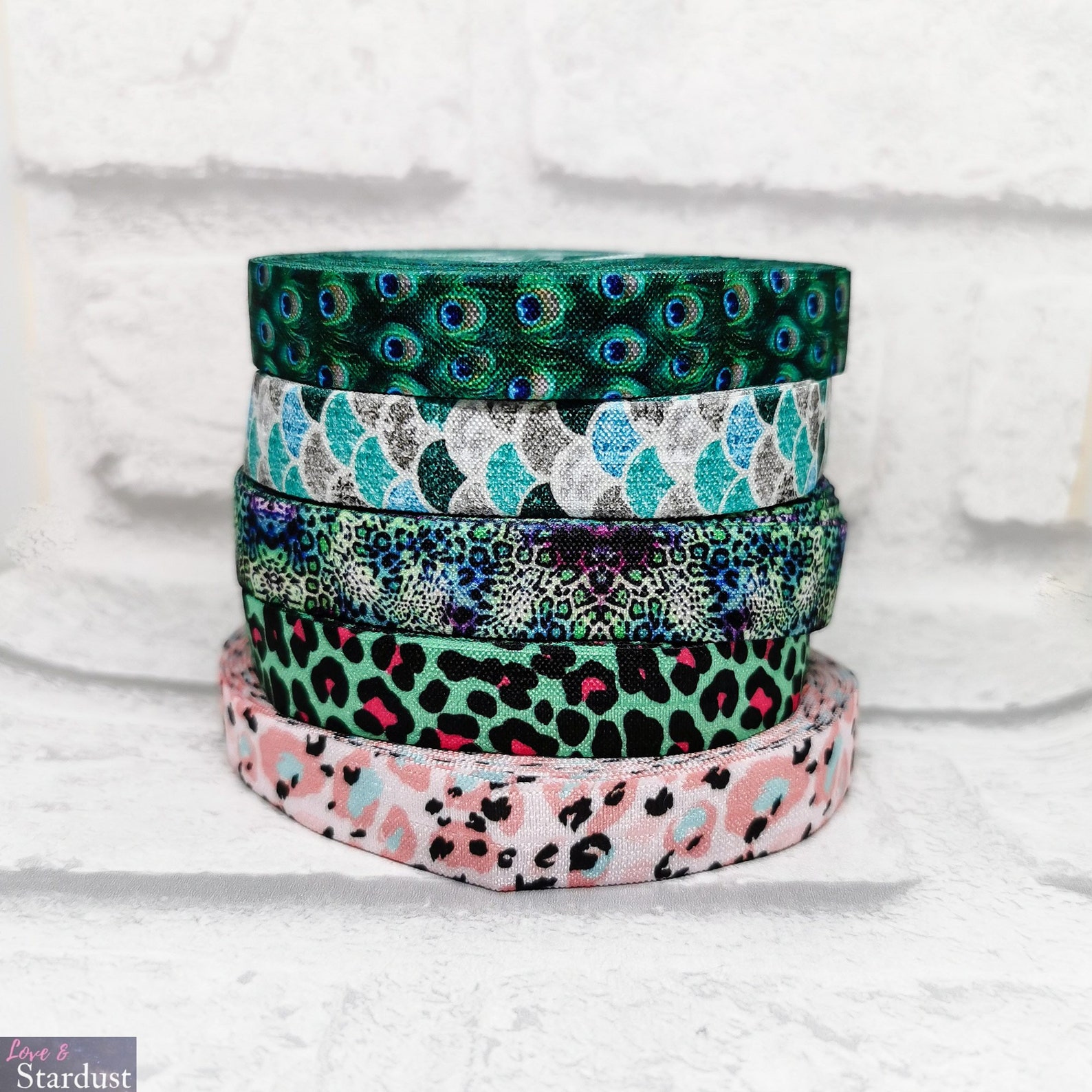 CUSTOM Satin Band Hand Stamped Bracelet Gift Love Heart Support ...