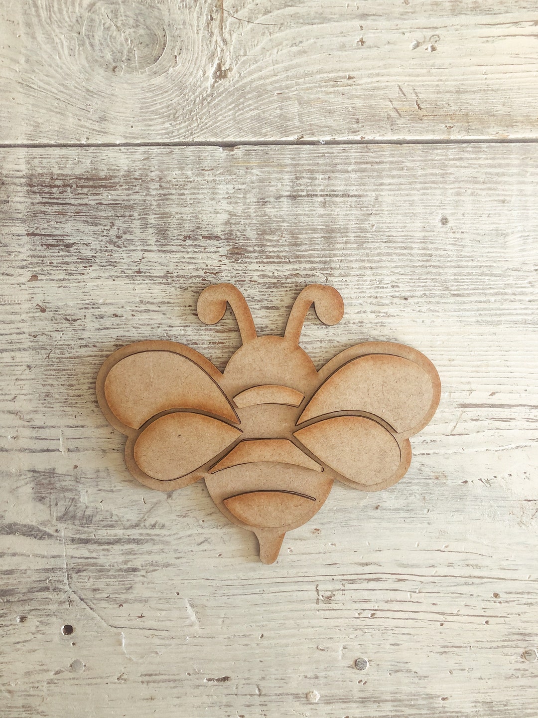 DIY 3D Bee Cutouts, Blank Laser Cut Bees, Unfinished Blank Bee Cutouts ...