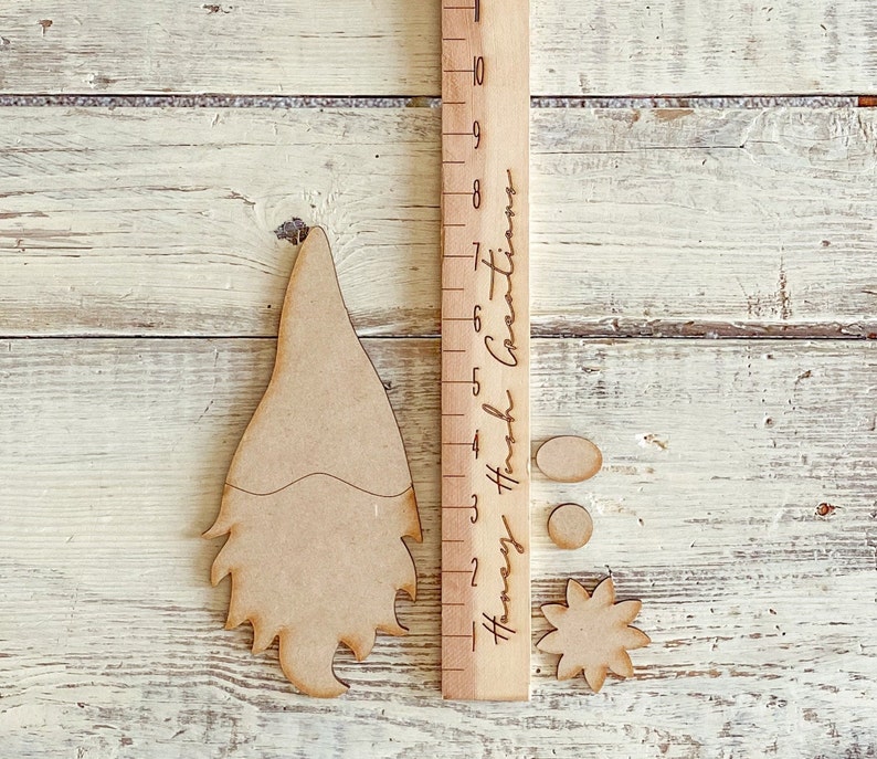 Set of 3 DIY Fall Gnome Cutouts Blank Gnomes With Sunflower - Etsy