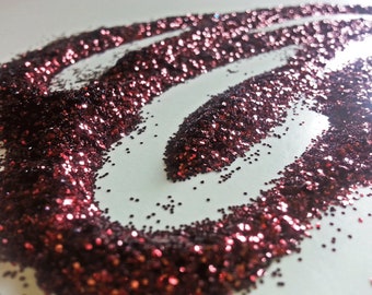 Burgundy Glitter | Etsy