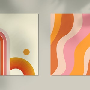 Preppy Wall Art Set Room Decor Indie Prints Dorm Decor Print Set of 2 ...