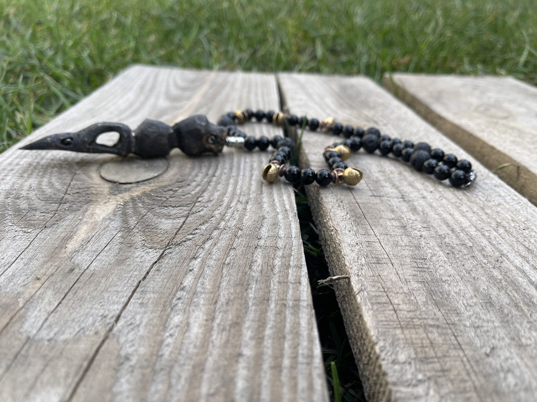 Shamanic Raven Skull Amulet, Shaman Ceremonial Amulet , Animal Native ...