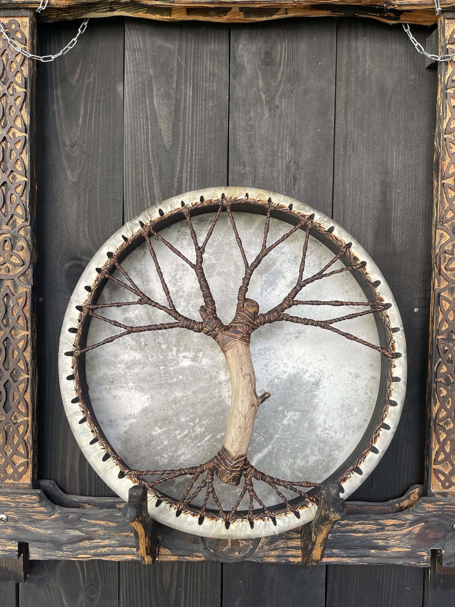 Shaman Drum, Shamanic Drum, Hand Drum, Shaman Tools, Shaman Decor ...