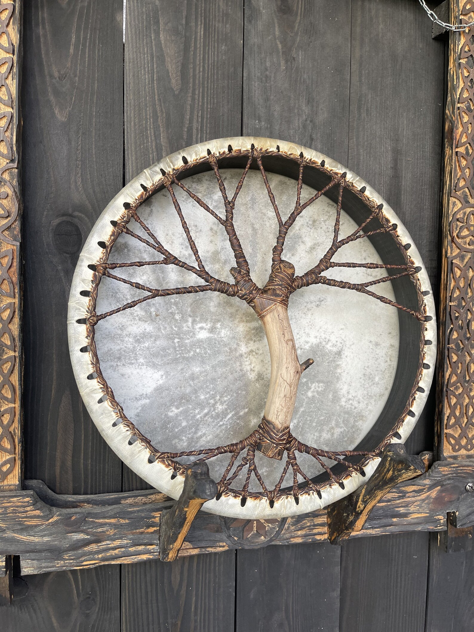 Shaman Drum, Shamanic Drum, Hand Drum, Shaman Tools, Shaman Decor ...