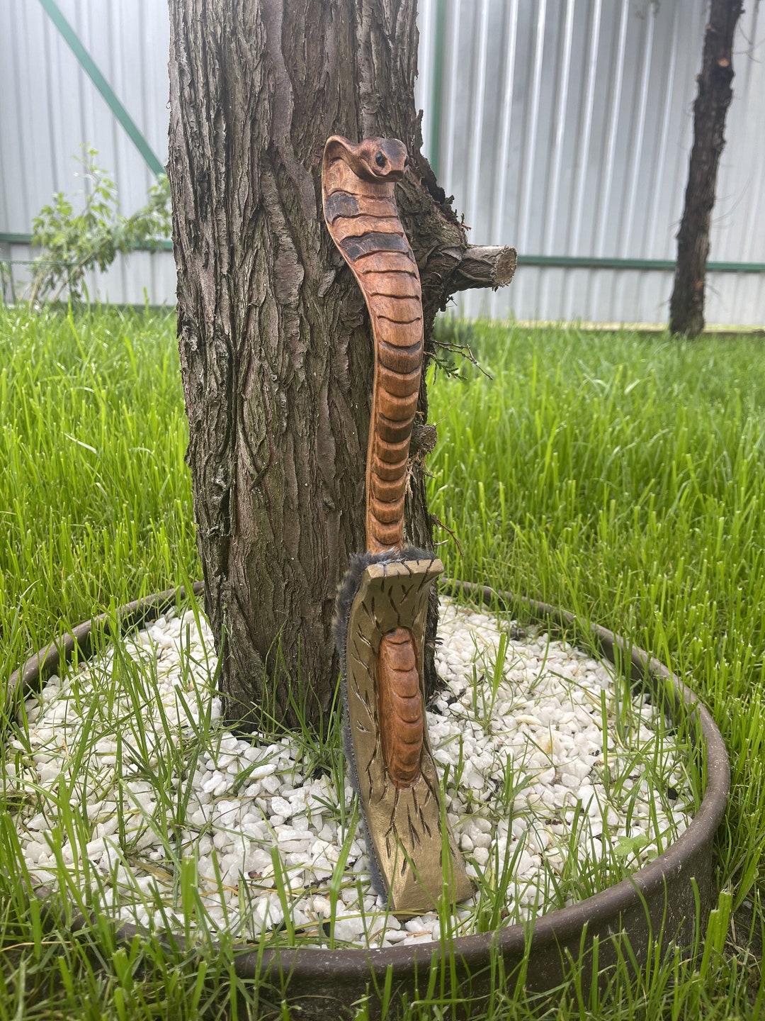 Shaman Beater Cobra, Shamanic Animal Beater Cobra, Shamanic Altar Tool ...