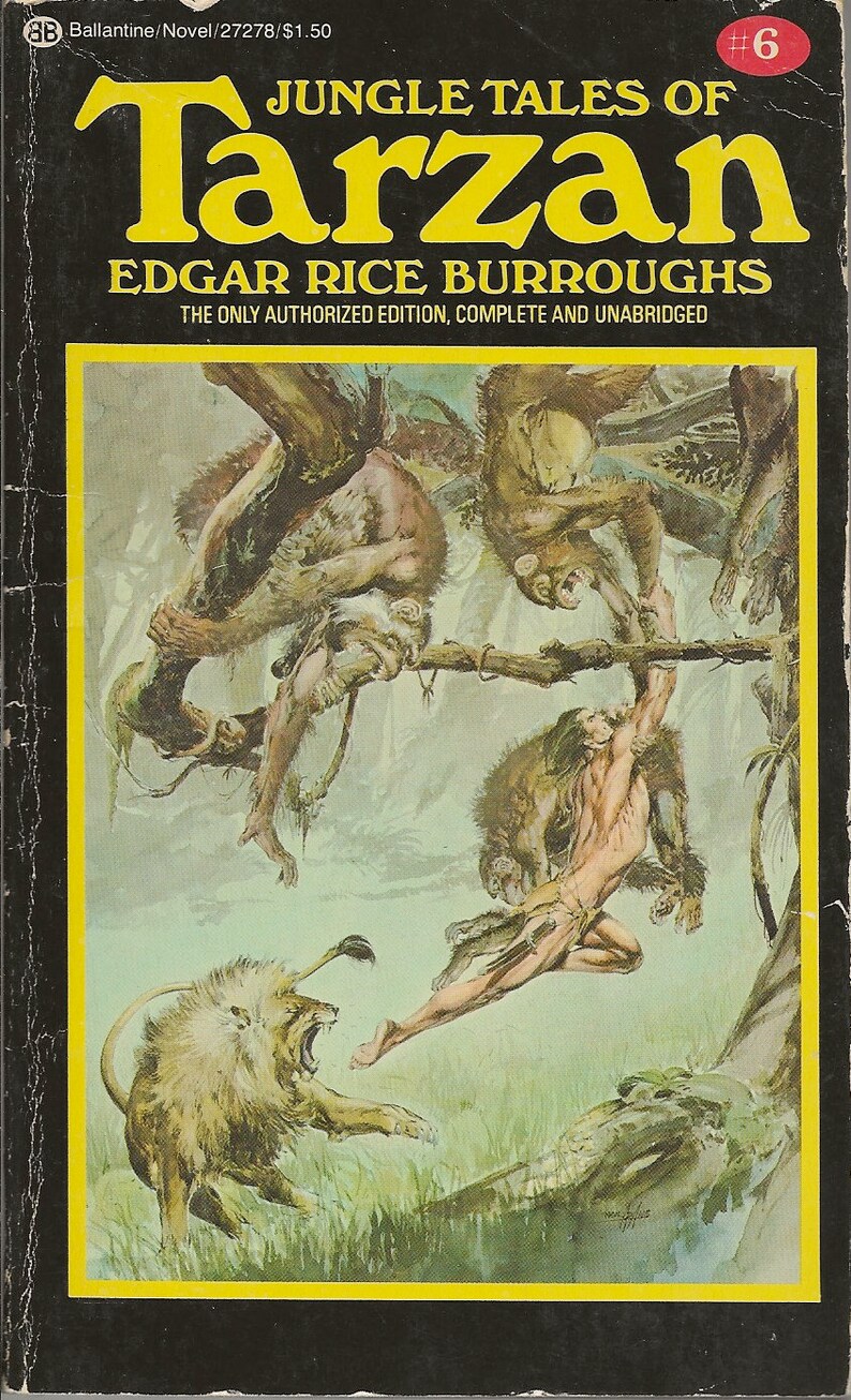 Tarzan of the Apes and Others, by Edgar Rice Burroughs (black ...