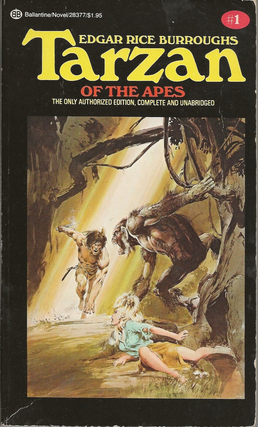 Tarzan of the Apes and Others, by Edgar Rice Burroughs (black ...