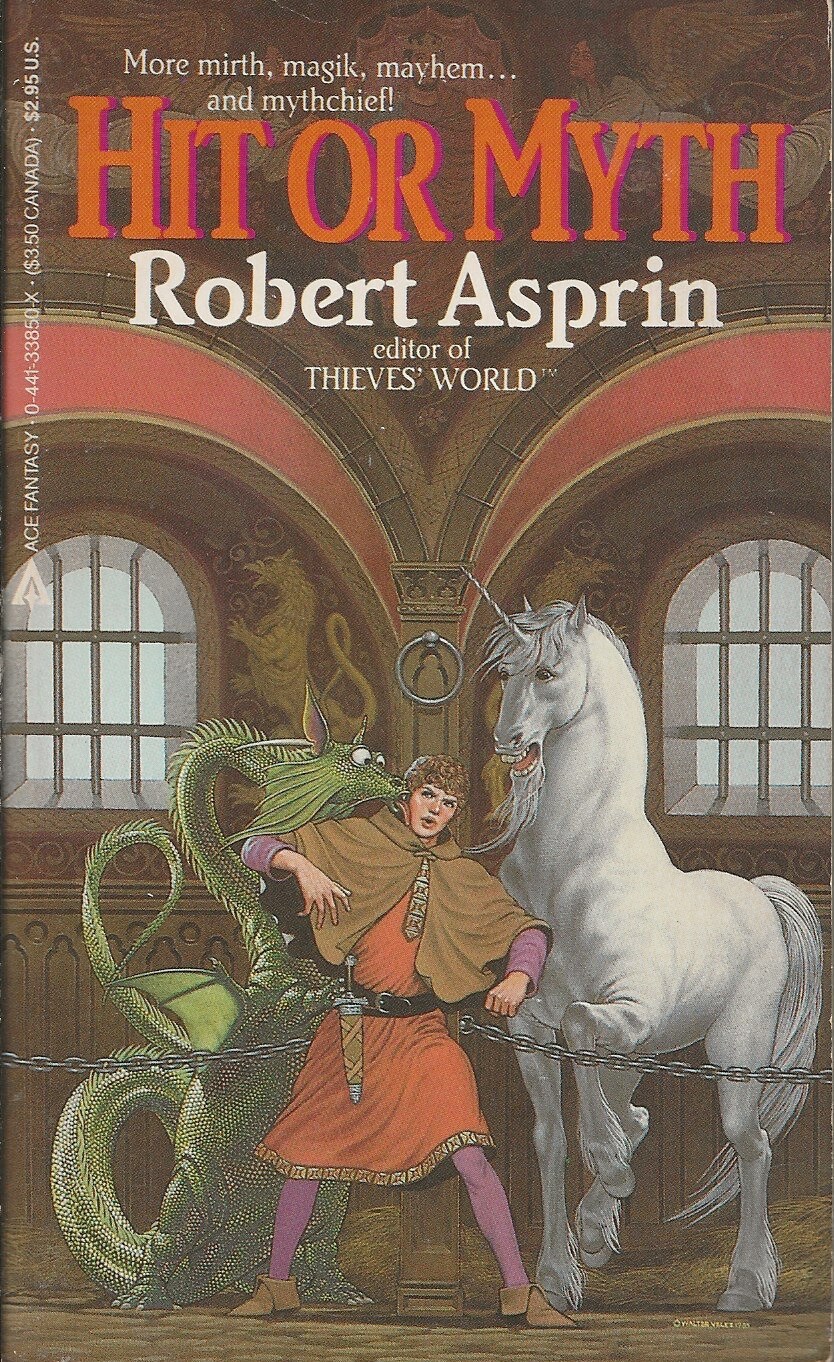 Myth Series by Robert Asprin: Myth Conceptions, and Hit or Myth (sold ...