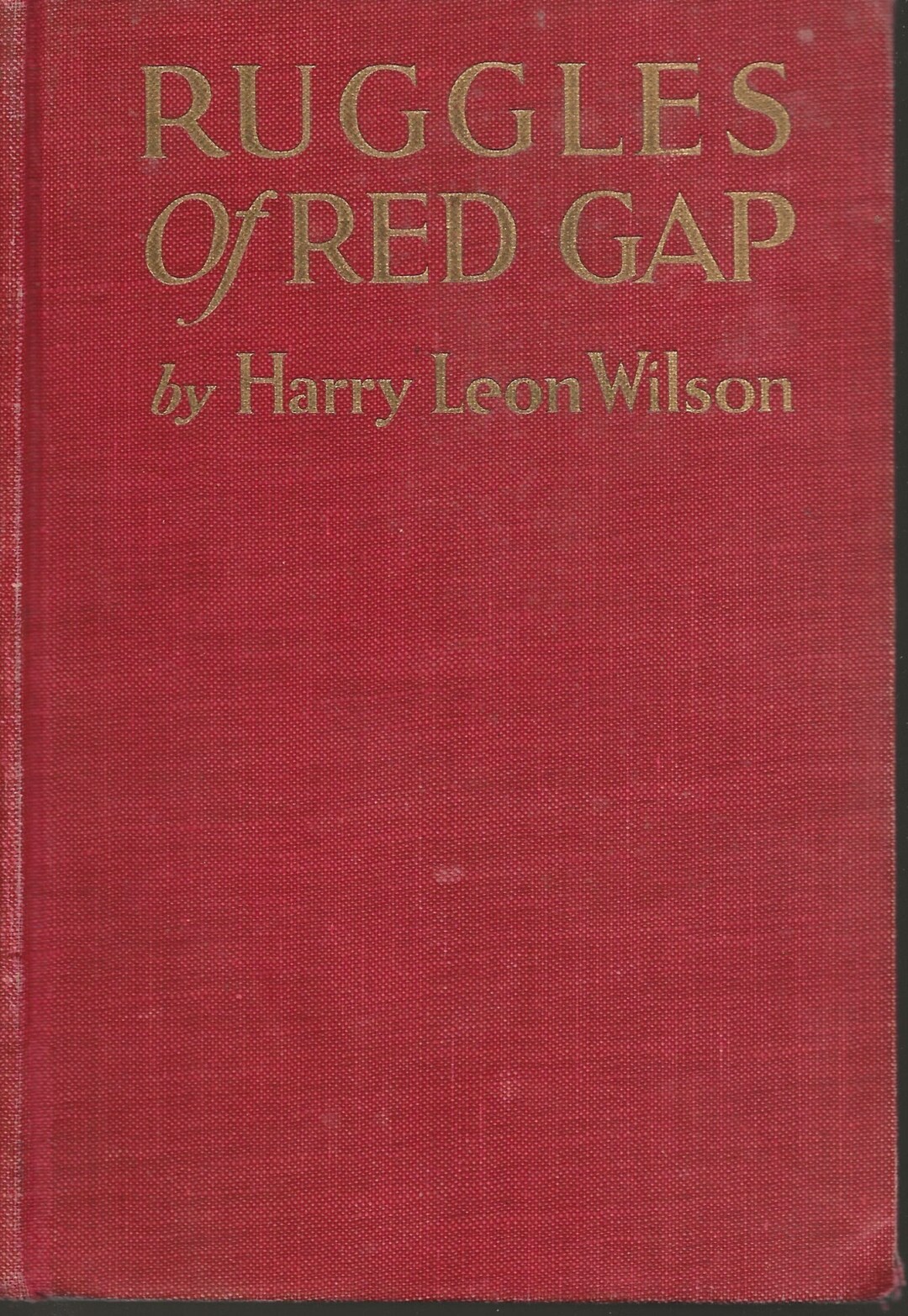 Ruggles of Red Gap, by Harry Leon Wilson. First Edition - Etsy