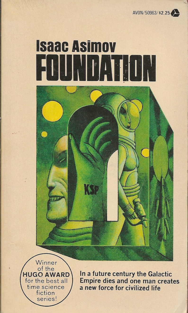 Foundation Series, by Isaac Asimov. - Etsy