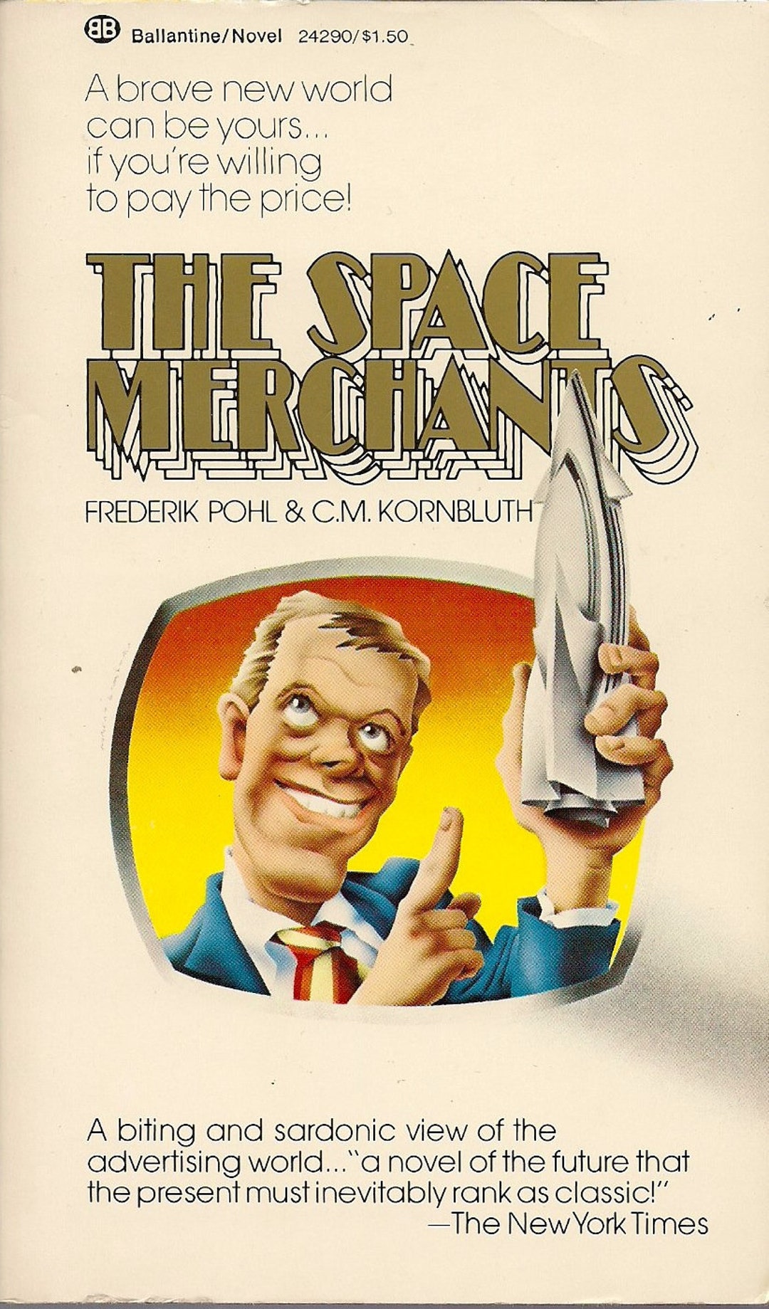 The Space Merchants, by Frederik Pohl and C. M. Kornbluth - Etsy