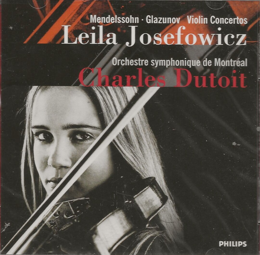 Leila Josefowicz Plays Violin Concertos by Mendelssohn and Glazunov ...