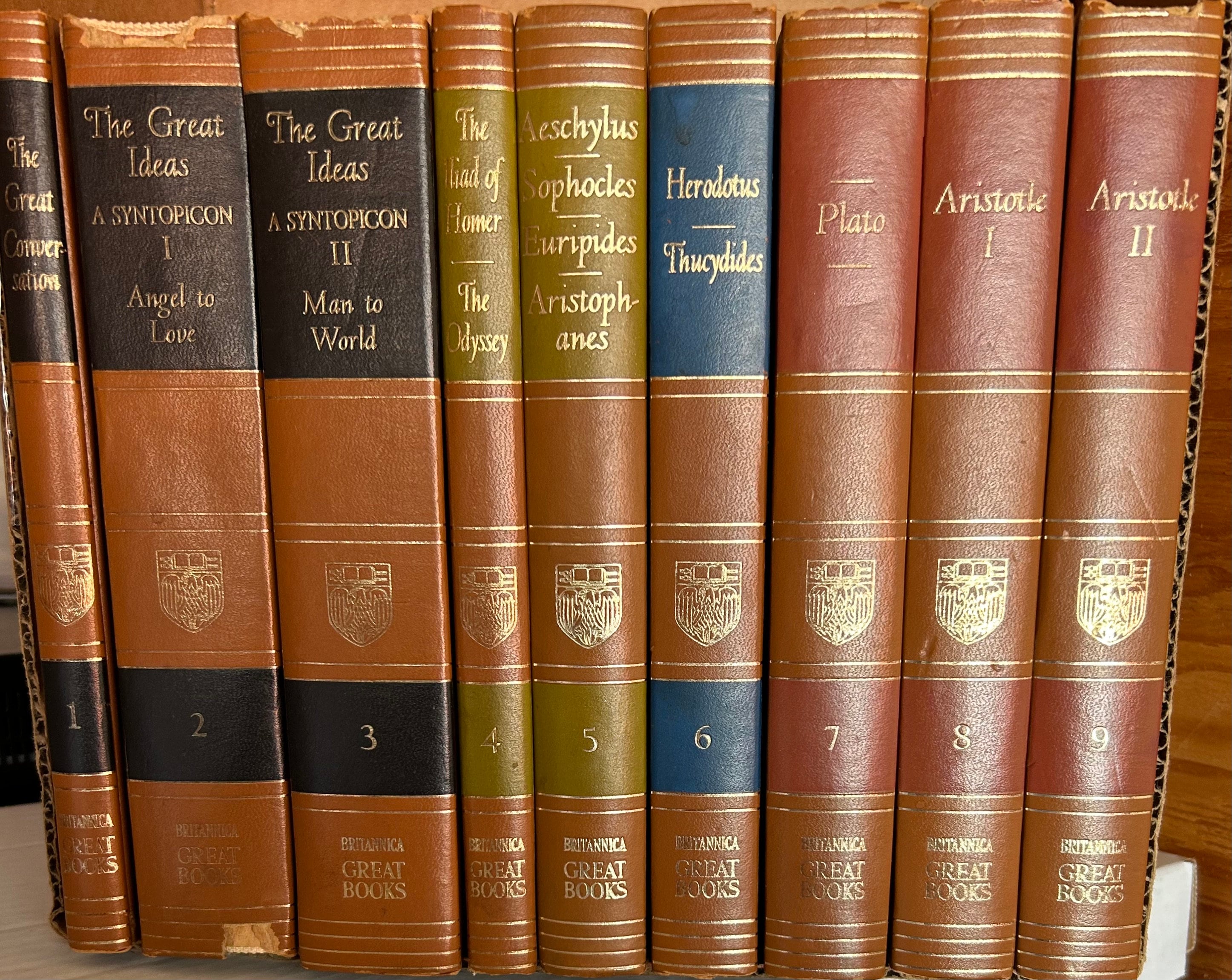 Great Books of the Western World (volumes Sold Separately) - Etsy