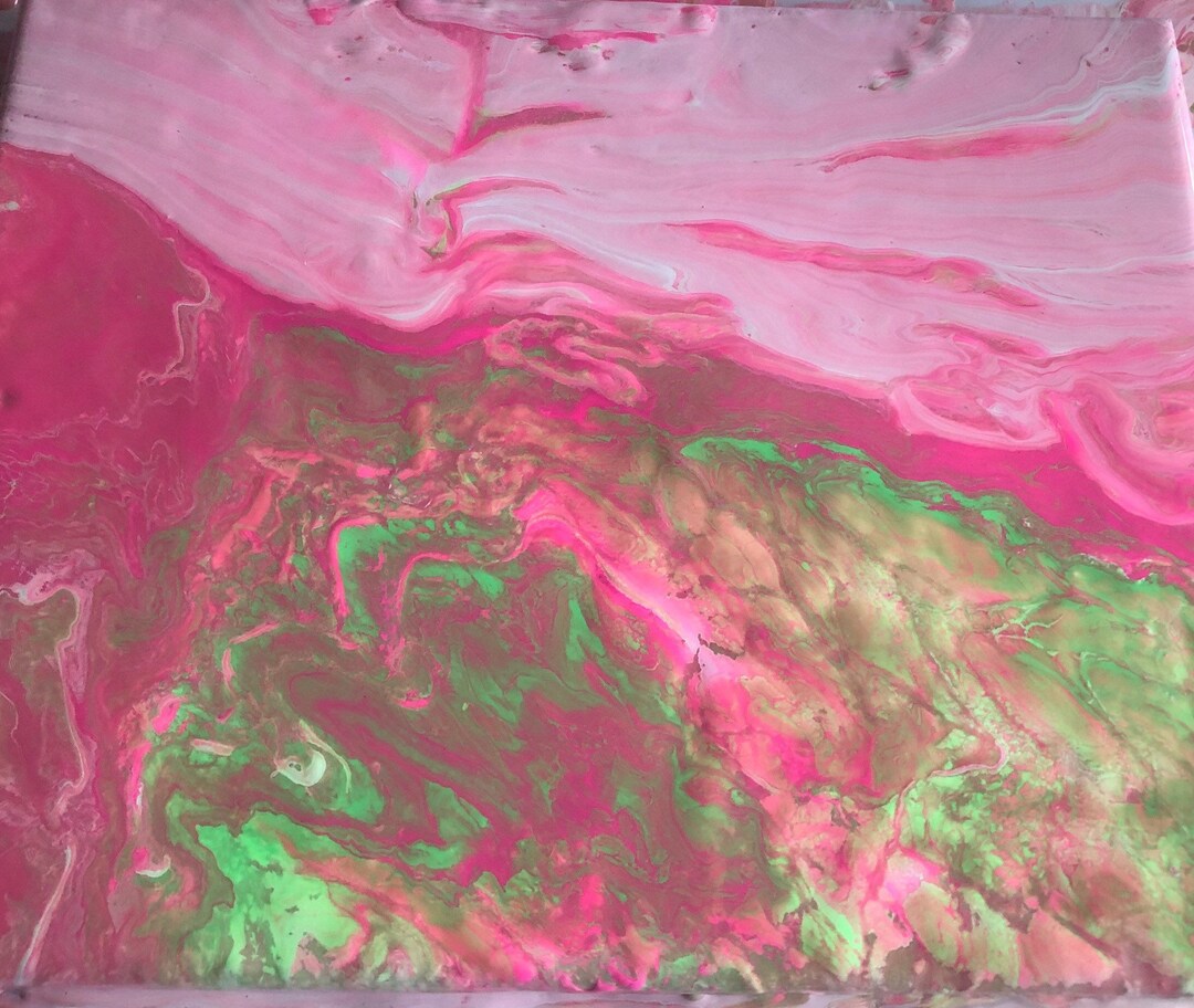 Painting, Fluid Art Painting, Acrylic Pour Fluid, Wall Art, Canvas Art ...