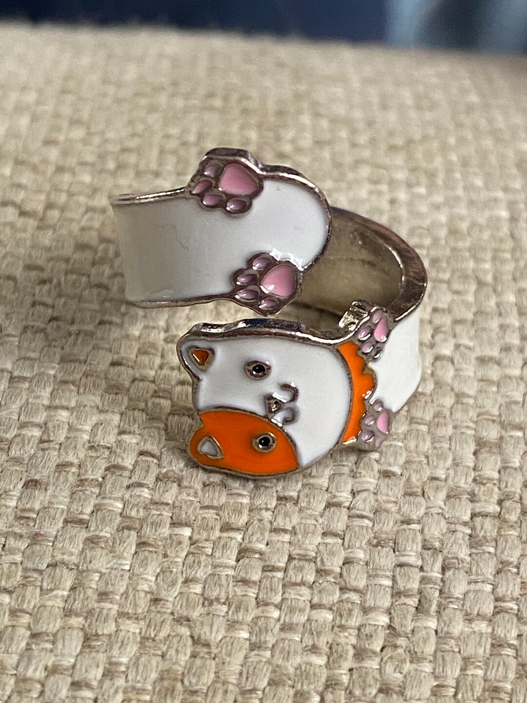 Cat Ring, Kitty Ring, Kitty Jewelry, Kitty Cat, Kitten Ring, Stainless ...