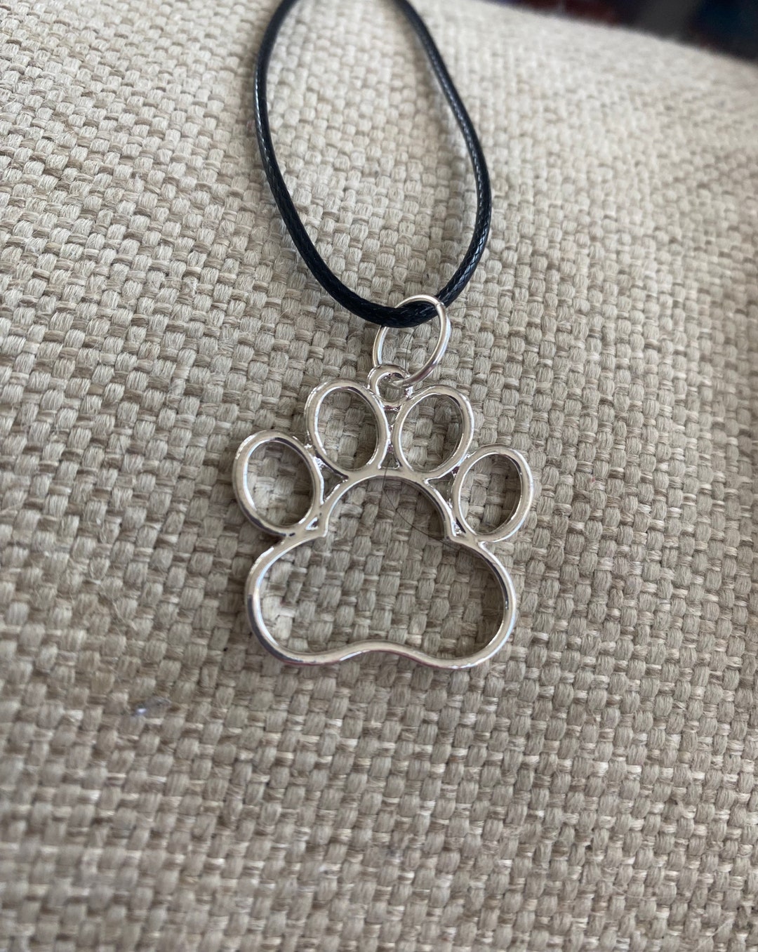 Large Paw Necklace, Paws, Dog Mom, Dog Lovers, Paws, Paw Print, Animals ...