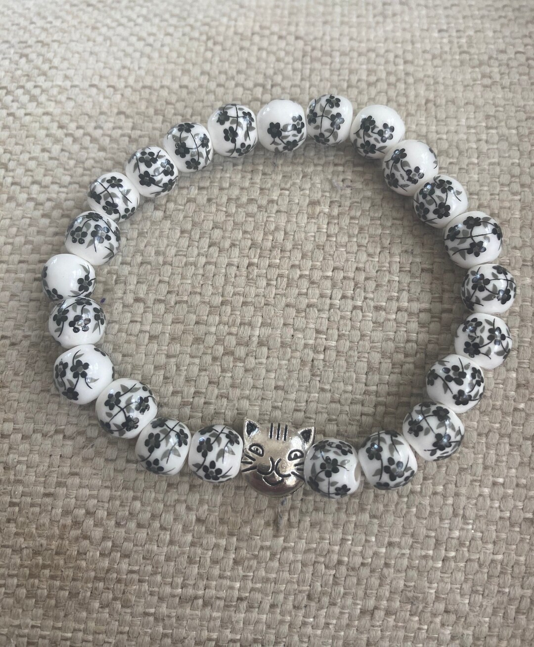 Cat Charm Bracelet, Rescue Cat, Rescue Cat Gift, Charm Bracelet, Cat ...