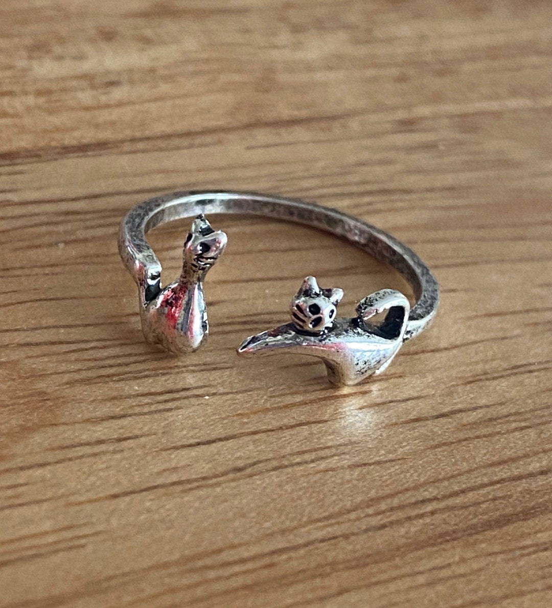 Cat Ring, Kitty Ring, Kitty Jewelry, Kitty Cat, Kitten Ring, Stainless ...