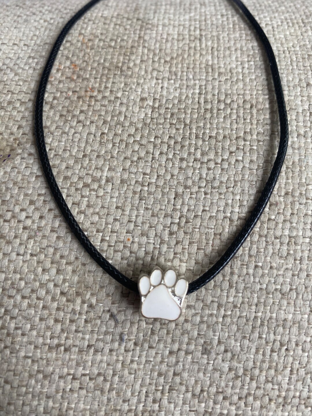 Paw Necklace, Paw Print, Unisex Jewelry, Animals, Dogs, Cats, Men’s ...