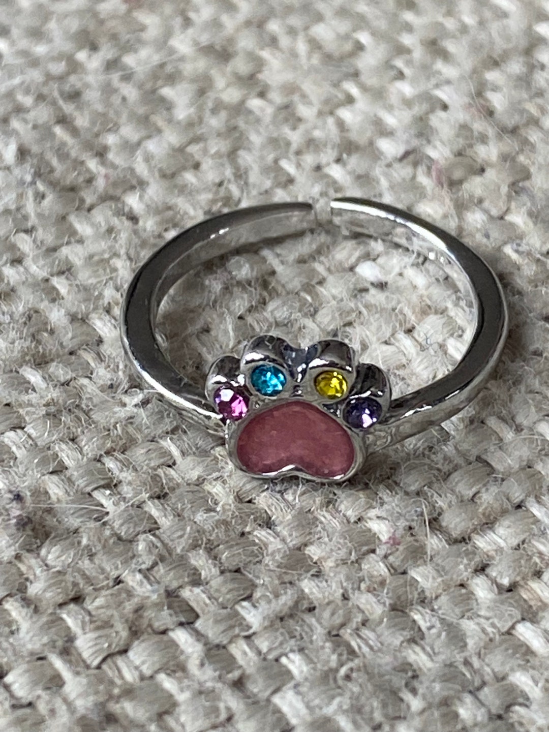 Paw Ring, Kitty Ring, Kitty Jewelry, Kitty Cat, Kitten Ring, Paw Ring, Paws, Cats, Cat, Kitty ...