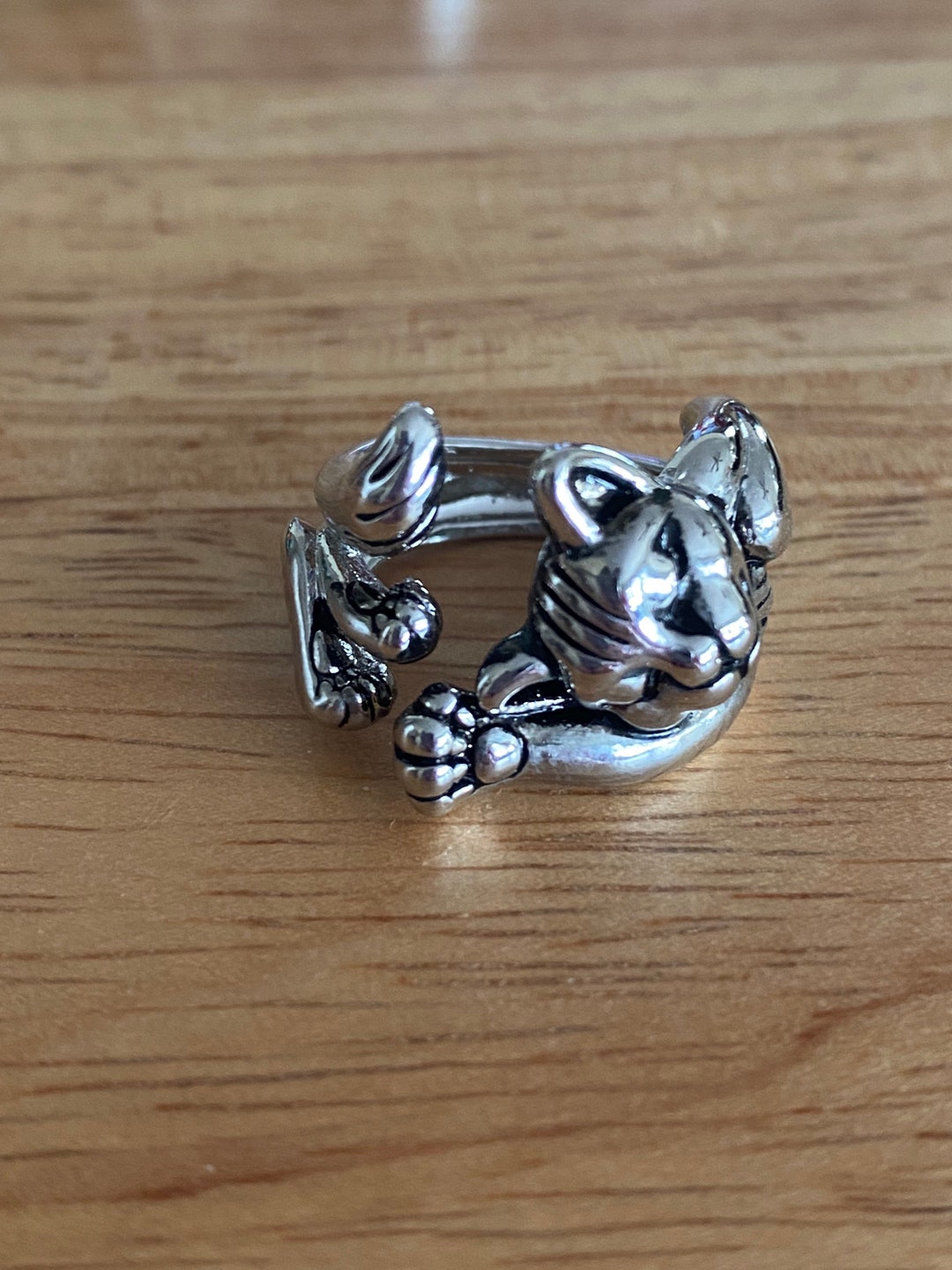 Cat Ring, Kitty Ring, Kitty Jewelry, Kitty Cat, Kitten Ring, Stainless ...
