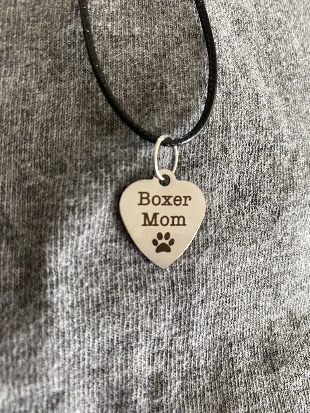 Boxer Mom Necklace, Dog Mom, Boxer , Animals, Animal Jewelry, Under 20 ...