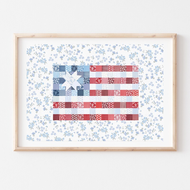 American Flag Art - Etsy