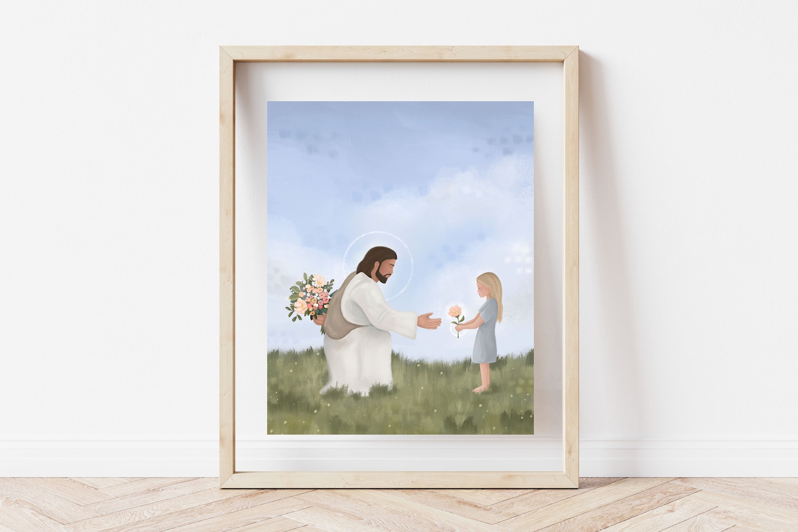 Trust Me Print // LDS Art | Portrait of Christ | Christian Artwork ...